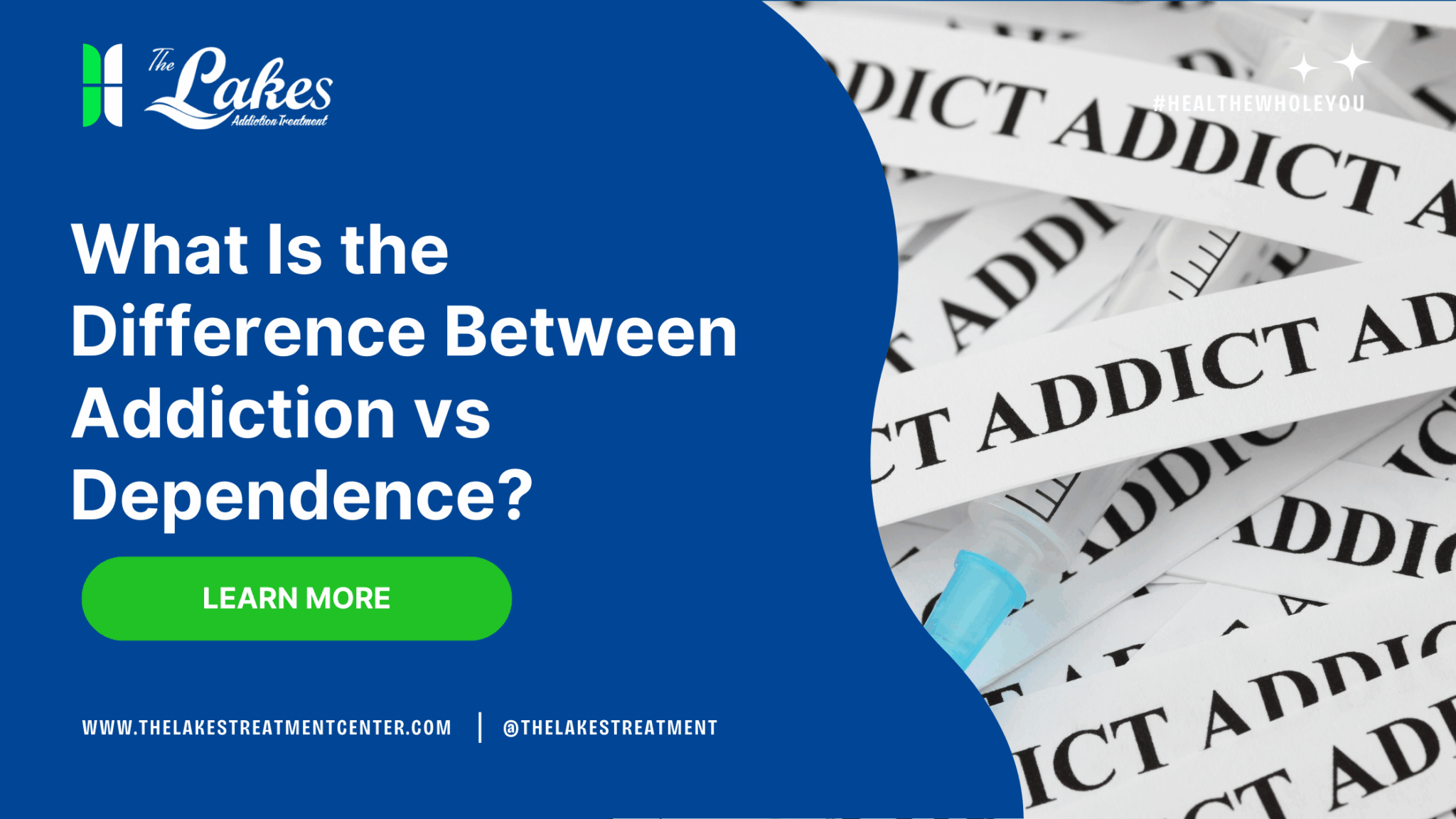 What is the Difference Between Addiction vs Dependence?